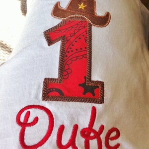 Rodeo Time Applique Numbers - Machine Embroidery Design - 5 Sizes ...