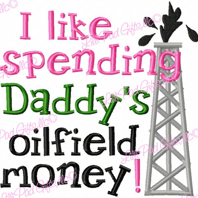 Oil Rig Embroidery - Etsy