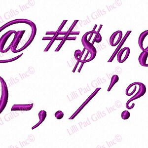 Mini Madeline- .5in. (half Inch) - Machine Embroidery Font - BUY 2 Get ...