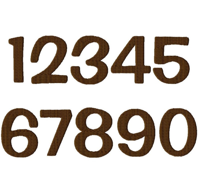 Jaxon Machine Embroidery Font Sizes - Etsy