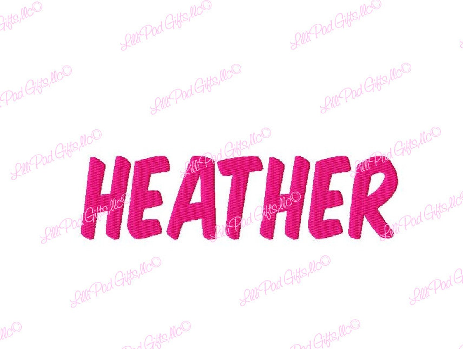 Heather Machine Embroidery Font, BX - Sizes 1",2",3",4" BUY 2 Get 1 ...