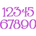 Dimples Machine Embroidery Font - Sizes 1",2",3",4" BUY 2 Get 1 FREE ...