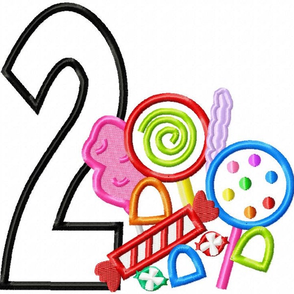 Candy Embroidery - Etsy