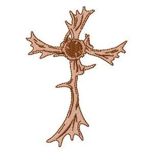 Cross - Deer Horns - Machine Embroidery - 11 Sizes - Etsy