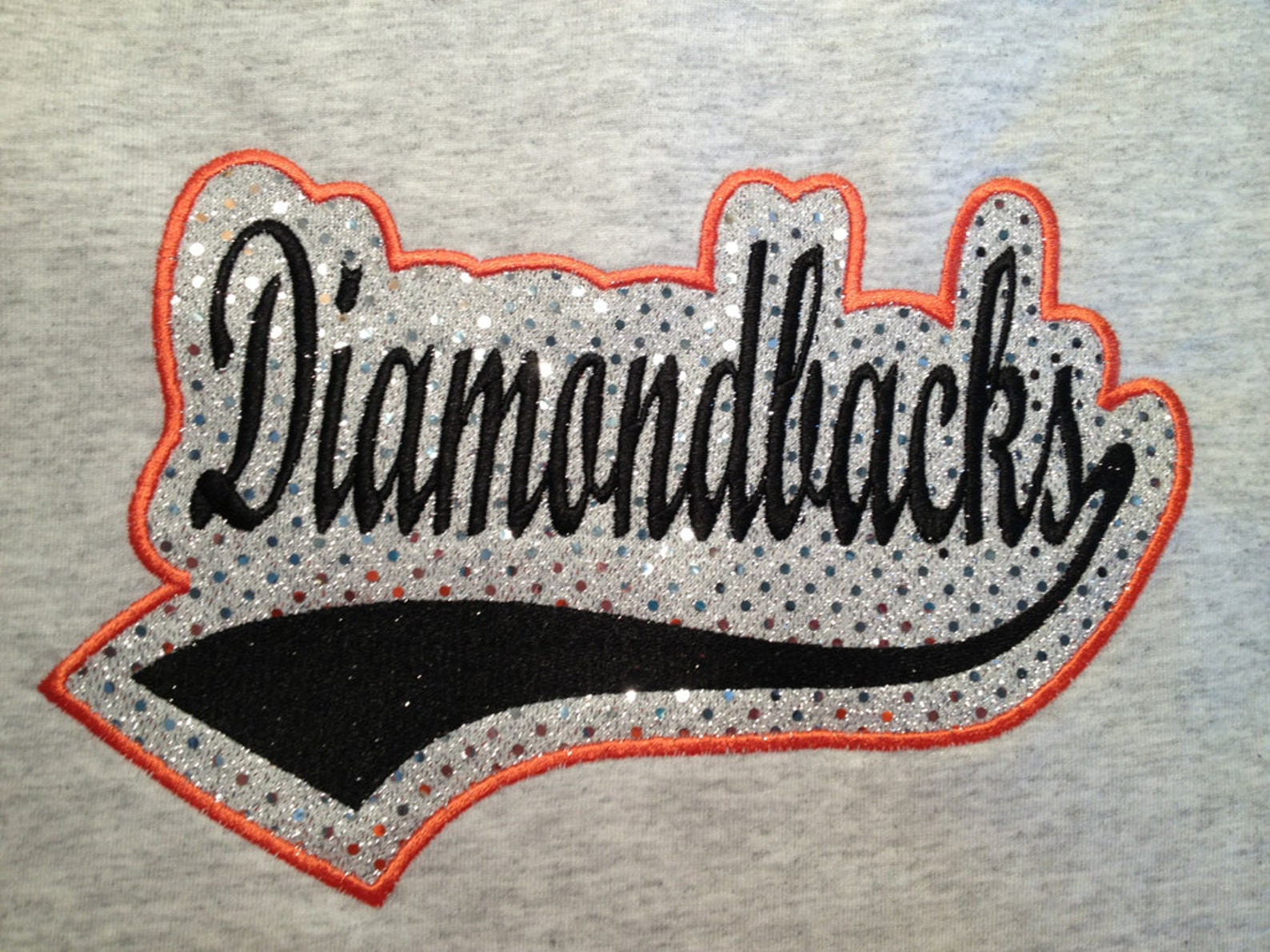 Diamondbacks Swoosh Applique Machine Embroidery Design - Etsy