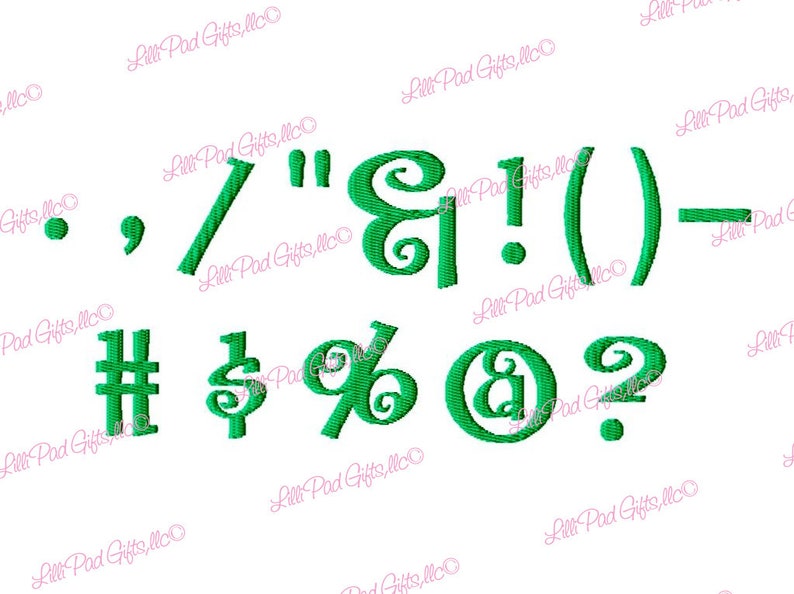 Santa Time Machine Embroidery Font Sizes | Etsy