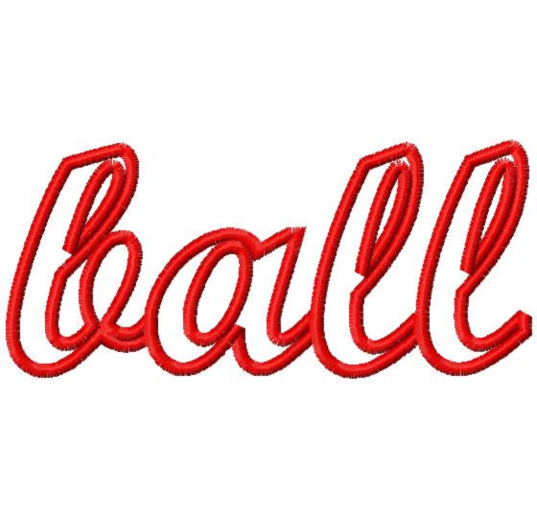 Baseball Time Applique Font Set - LOWER CASE - Machine Embroidery ...