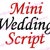 Mini Wedding Script Machine Embroidery Font Sizes .5in. half Inch BUY 2 ...