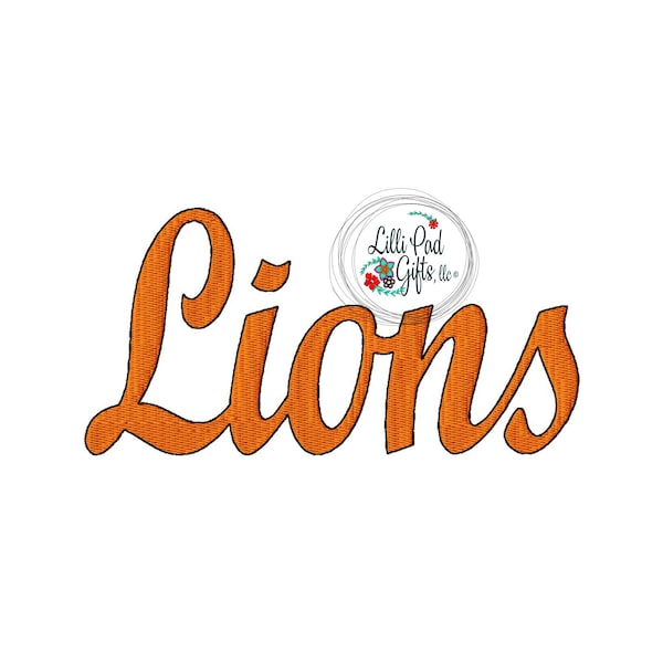 Detroit Lions Font - Etsy