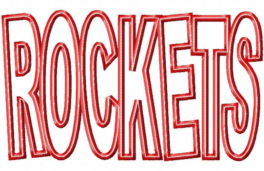 ROCKETS Applique Machine Embroidery Design 13 Sizes | Etsy