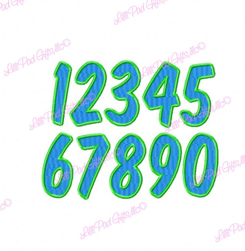 Heather Outline - Machine Embroidery Font - Sizes 1",2",3",4" - BUY 2 ...