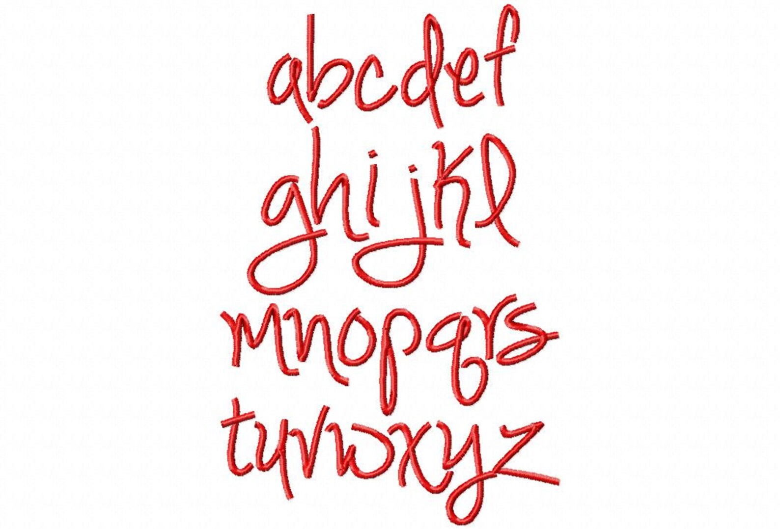 Jennifer - Machine Embroidery Font - Sizes 2",3",4" BUY 2 Get 1 FREE - Etsy