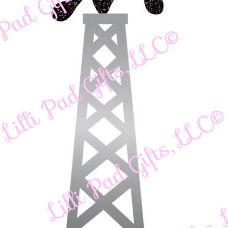 Oil Rig Embroidery - Etsy