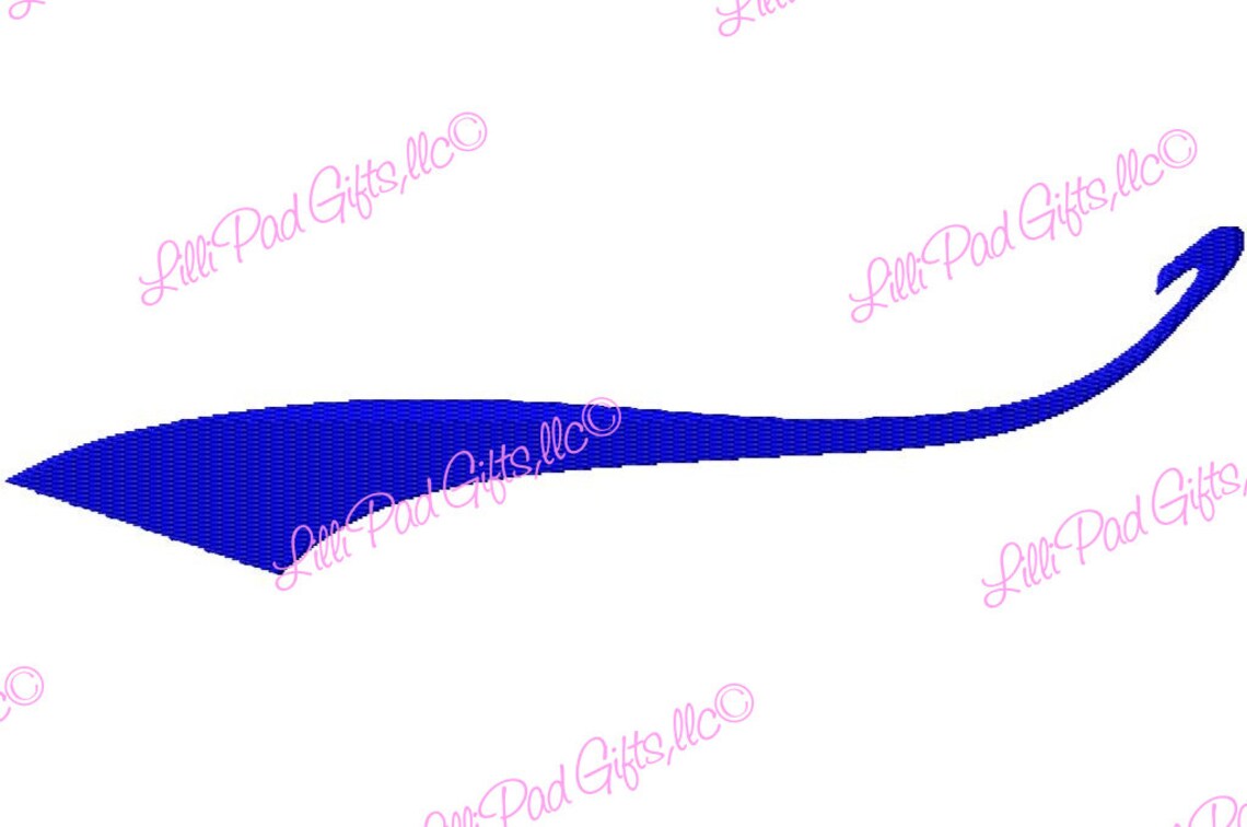 Baseball Underline Swoosh SWOOSH ONLY Machine Embroidery - Etsy