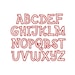 Manny Applique Font Set - Machine Embroidery Design - 4x4 Hoop, 5x7 ...