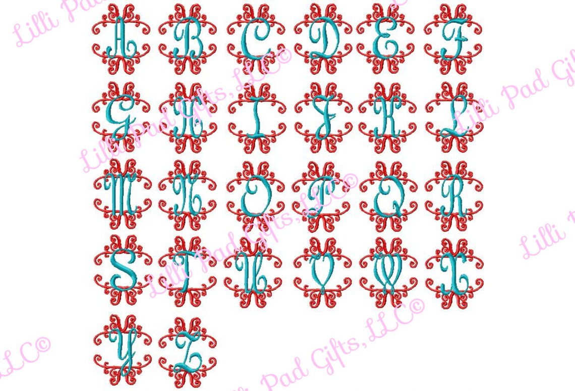 Sweet Sherry Frame Font 23 and 4 | Etsy