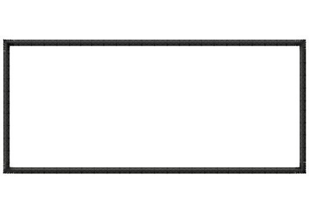 Frame - Rectangle - Applique - Machine Embroidery - 16 Sizes - Etsy