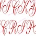 JUMBO Vicky Script Machine Embroidery Font - Sizes 5",6",7", and 5x7 ...