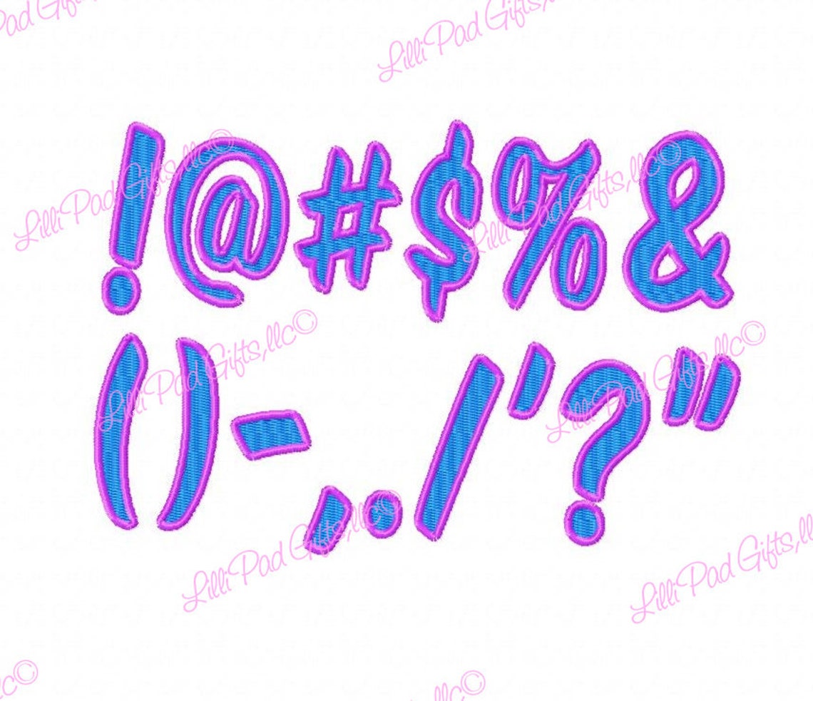 Heather Outline - Machine Embroidery Font - Sizes 1",2",3",4" - BUY 2 ...