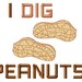 I Dig Peanuts - Machine Embroidery Design - 11 Sizes, Peanut Embroidery ...