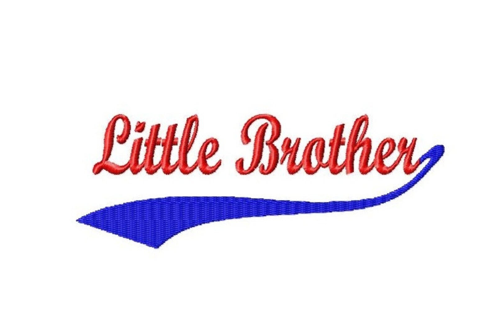 Baseball Swoosh - Little Brother - Machine Embroidery Design - 11 Sizes ...
