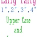 Laffy Taffy Machine Embroidery Font - Sizes 1",2",3",4" BUY 2 Get 1 ...