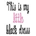 This is My Little Black Dress - Machine Embroidery Design - 8 Sizes - Etsy
