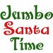 JUMBO Santa Time Machine Embroidery Font - Sizes 5",6",7" BUY 2 Get 1 ...