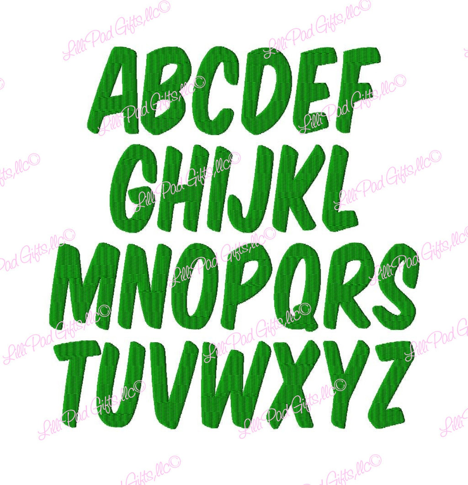 Heather Machine Embroidery Font, BX - Sizes 1",2",3",4" BUY 2 Get 1 ...