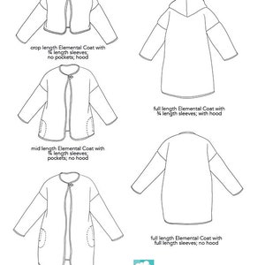 Elemental Quilt Coat Pattern-pdf [digital Download] - Etsy