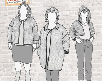 Elemental Coat PDF Sewing Pattern - Etsy