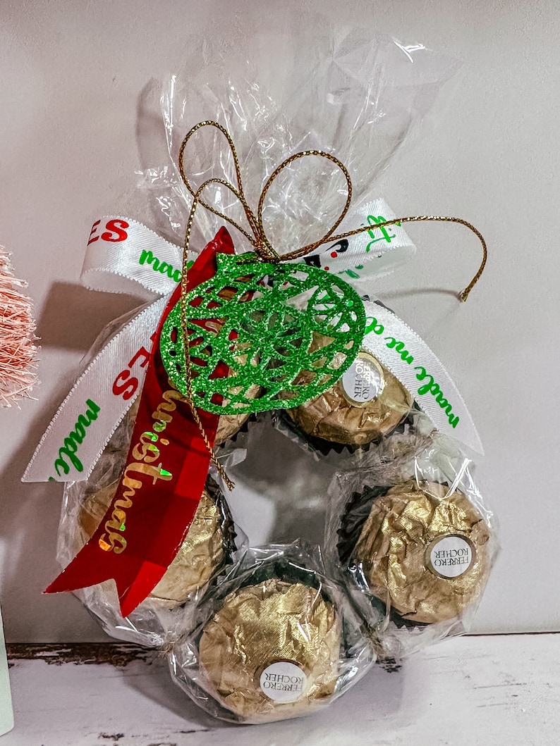 Ferrero Rocher Wreath- Gift Idea- Christmas Present-handmade Present ...