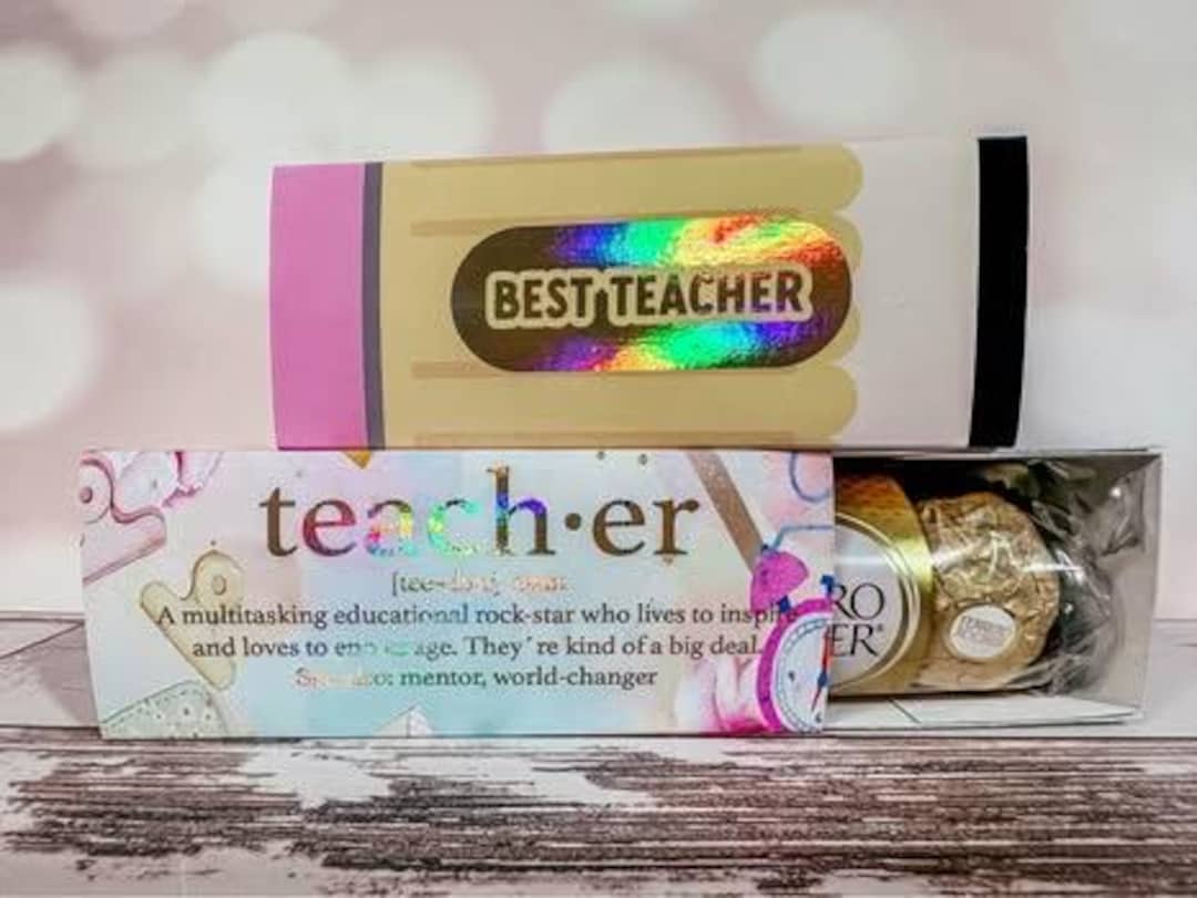 Teachers Gifts, Pencil Box, Locker Box, Ferrero Chocolate Box, Teacher ...