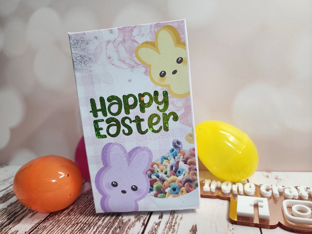 Easter Cereal Boxes - Party Favors - Treats for Kids Party - Easter ...