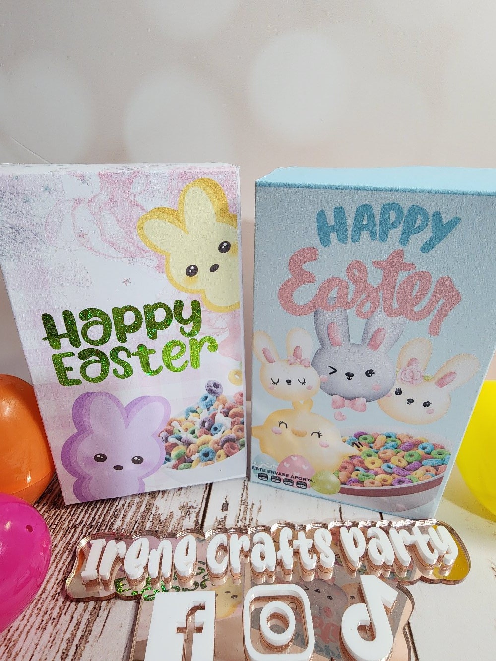 Handmade Easter Cereal Boxes – Party Favor Treats, Empty - Etsy