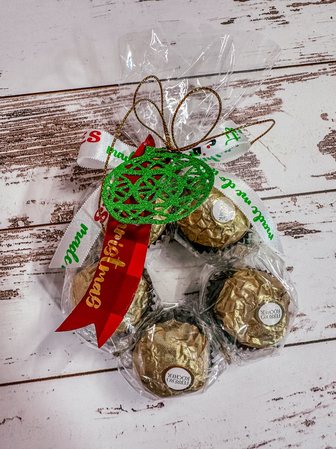 Ferrero Rocher Wreath- Gift Idea- Christmas Present-handmade Present ...