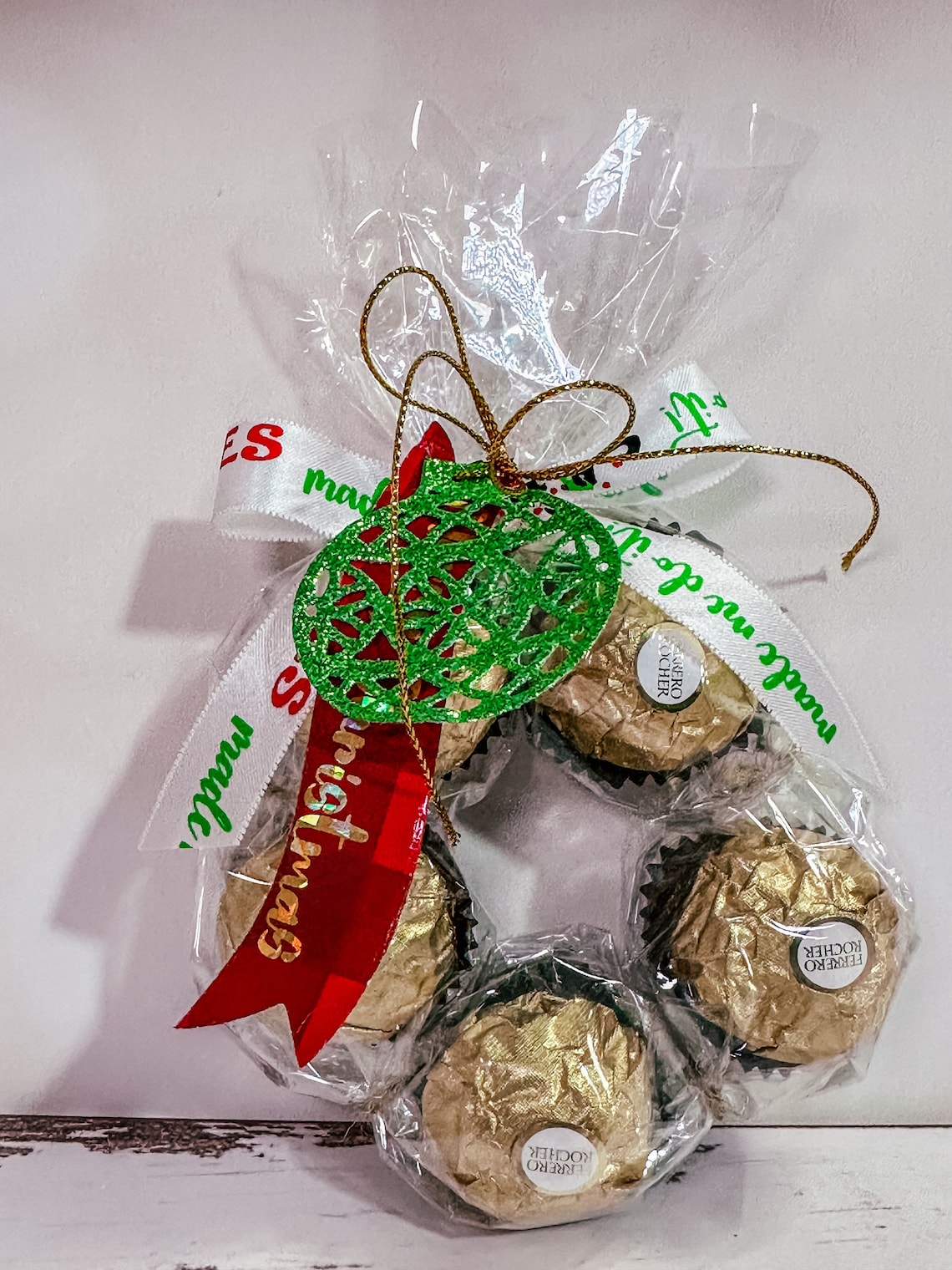 Ferrero Rocher Wreath- Gift Idea- Christmas Present-handmade Present ...