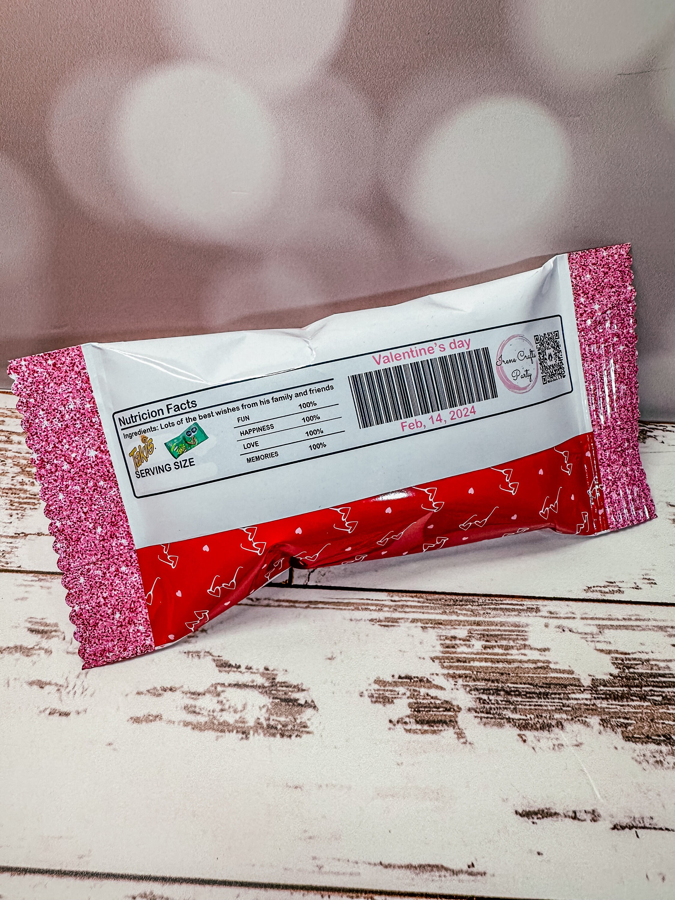 Mini Takis Chip Bags - Valentine's Day Party Favors - Etsy