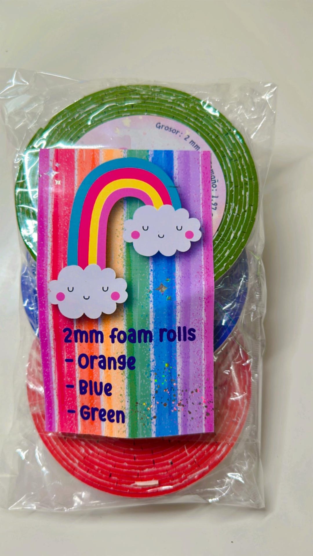 Precut Foam Tape Rolls, Double Sided Adhesive, Kids Craft Supplies - Etsy