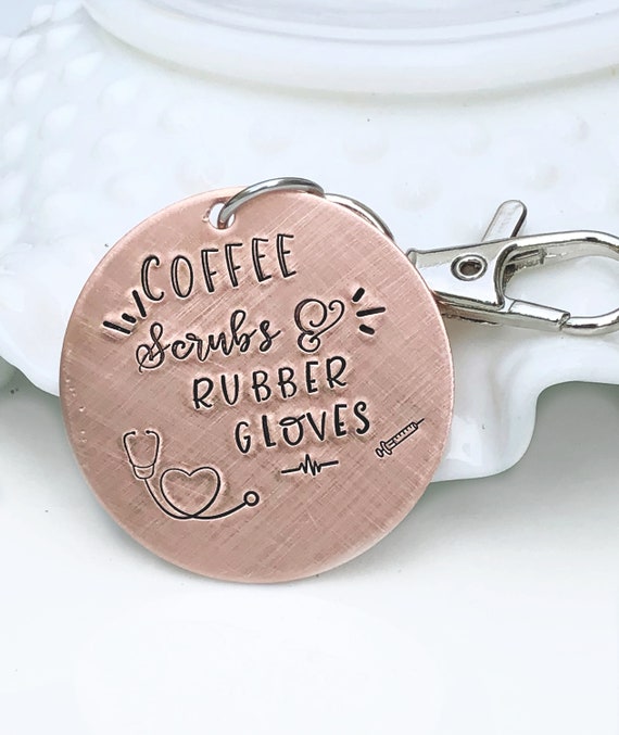 RN Keychain Nurse Keychain Nurse Graduation Gift | Etsy