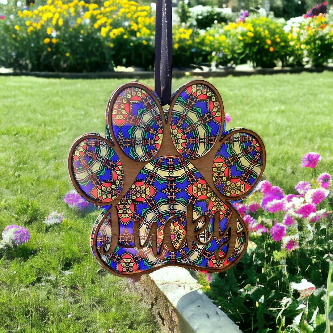 Pet Memorial Sun Catcher - Rainbow Bridge Sun Catcher - Pet Loss Gift ...