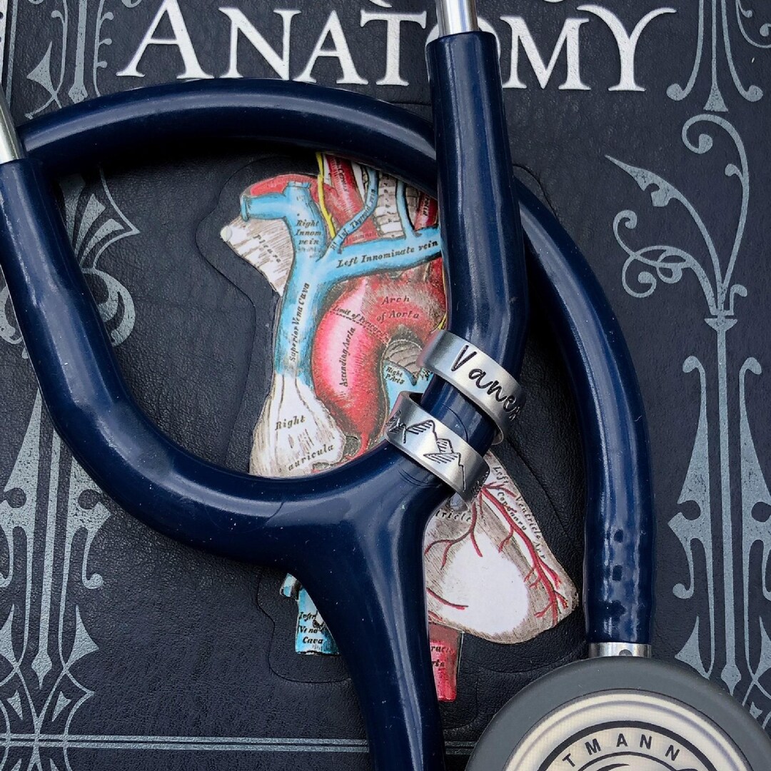 Personalized Name Tag for Stethoscopes - Stethoscope ID Tag - Custom ...