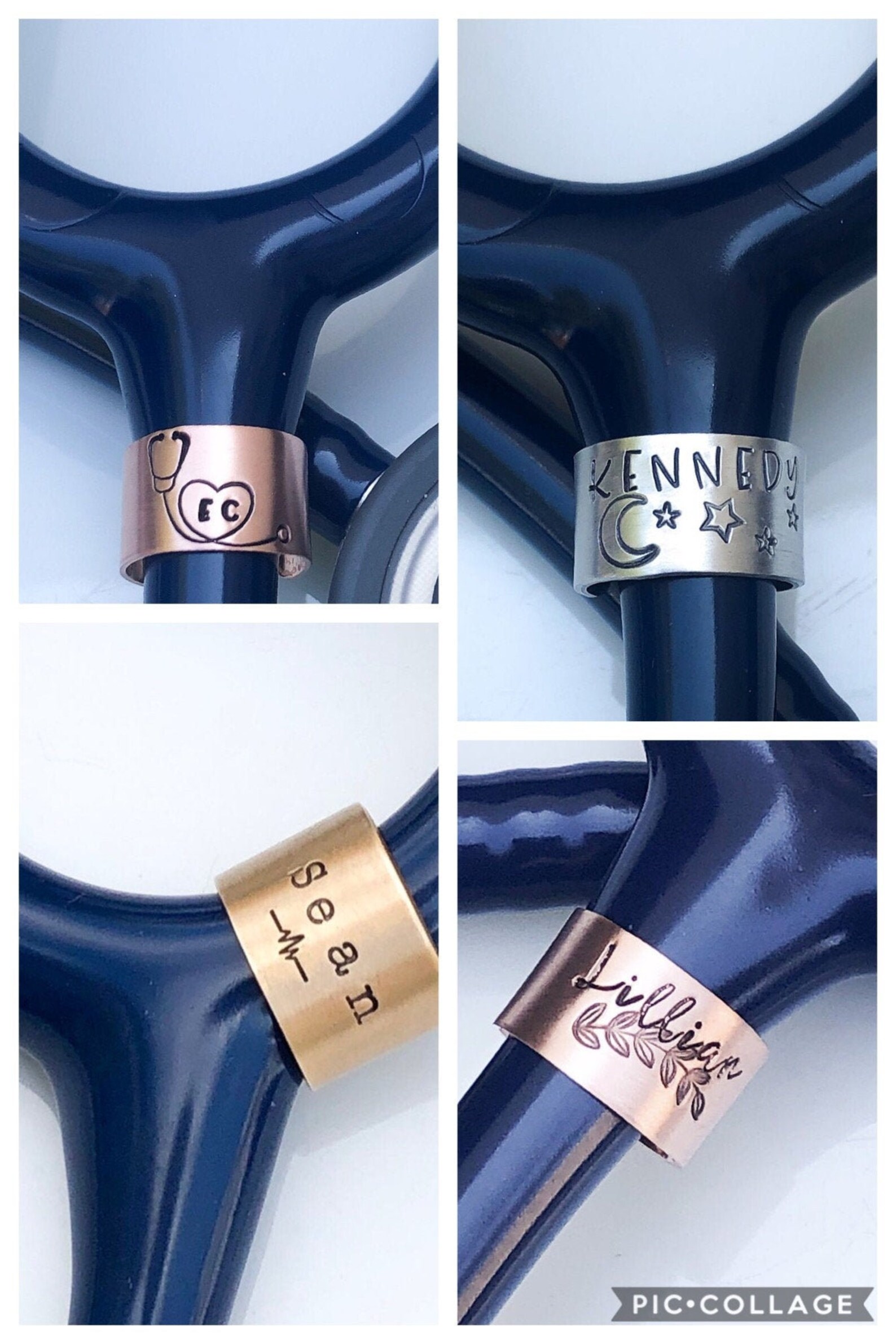 Personalized Stethoscope Name Tag Custom Stethoscope ID Tag - Etsy