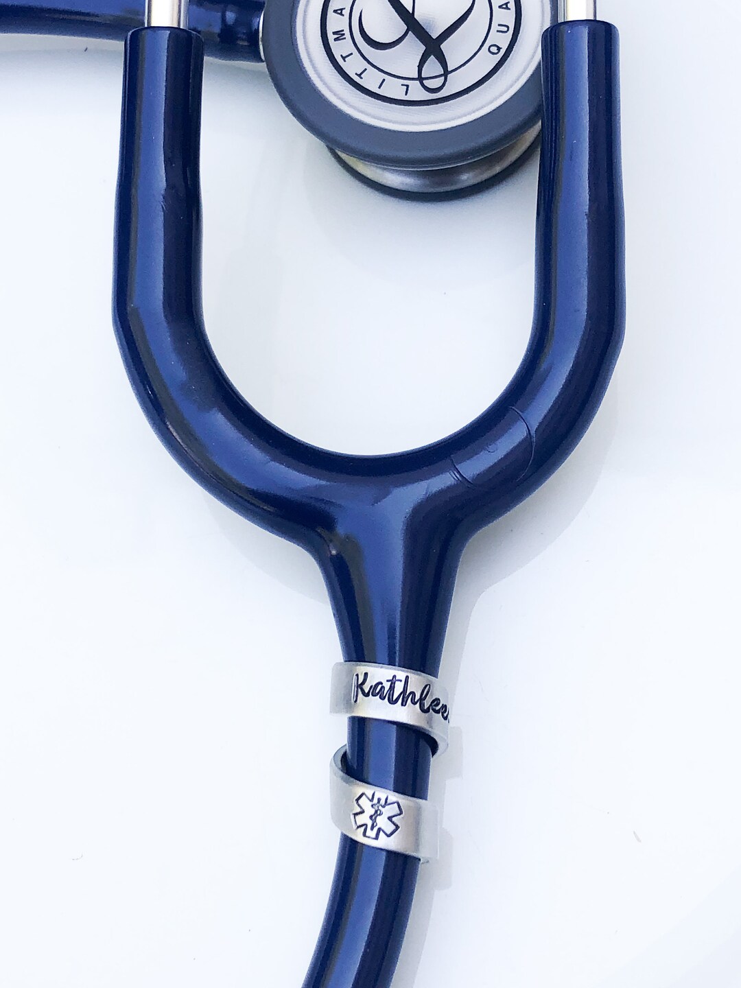 EMS EMT Stethoscope ID Tag, Stethoscope Ring, Stethoscope Charm ...