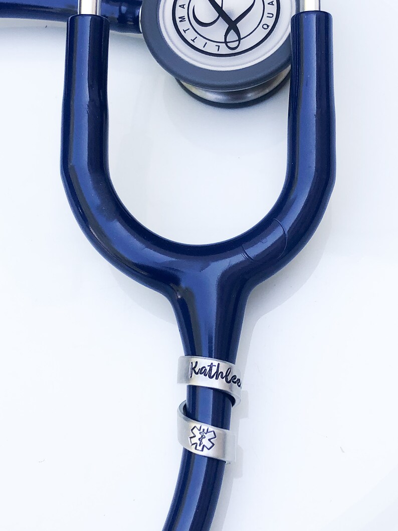 EMS EMT Stethoscope ID Tag Stethoscope Ring Stethoscope - Etsy