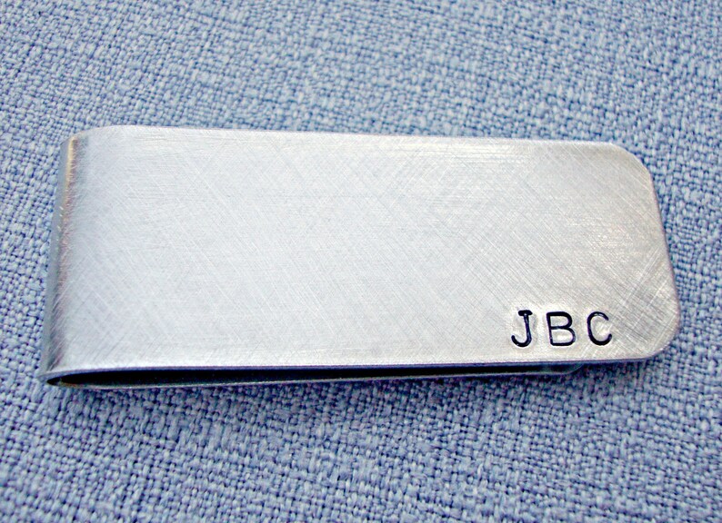 Personalized Money Clip Custom Money Clip Hand Stamped - Etsy