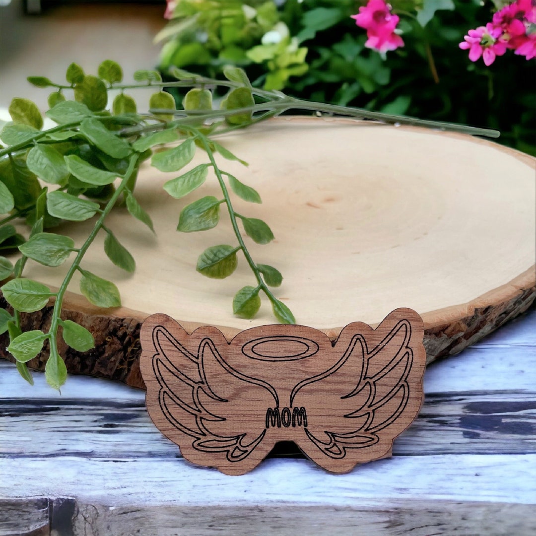 Wooden Memorial Pocket Token - in Memory of Pocket Token - Remembrance ...