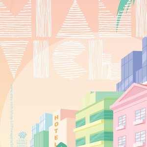 Miami Vice South Beach Birthday Party Invite I EDIT, YOU PRINT - Etsy