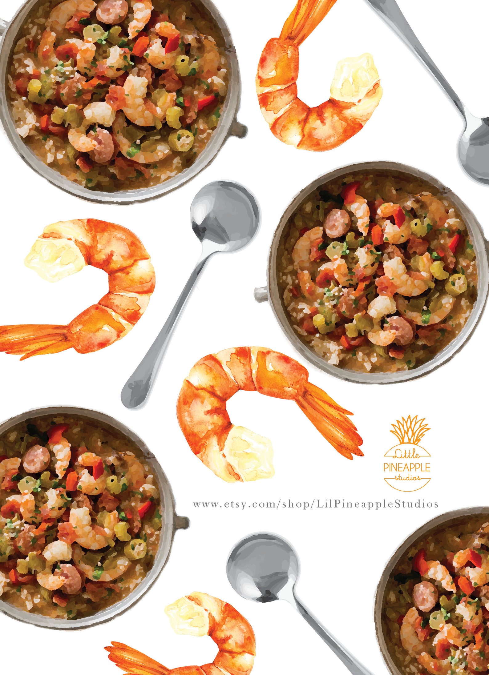 Gumbo Party Invitation Baby or Weddings Shower I EDIT, YOU PRINT - Etsy