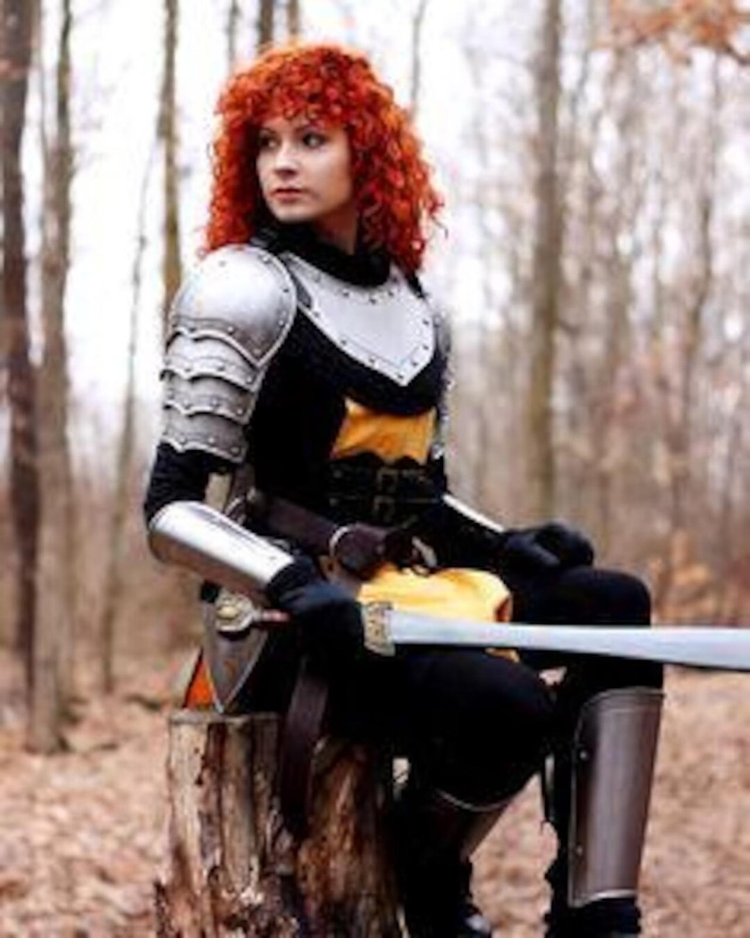 Medieval Female Knight Armor Set – Lady Fantasy Cosplay, SCA, LARP ...